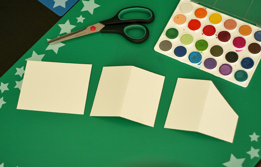 Splatter Paint Gift Card Pockets - Make and Takes