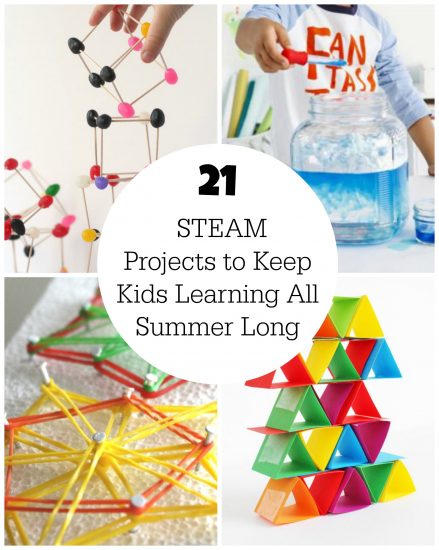 21 STEAM Projects for Learning All Summer Long - Make and Takes