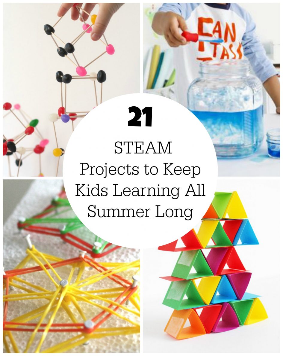 21 STEAM Projects for Learning All Summer Long - Make and Takes