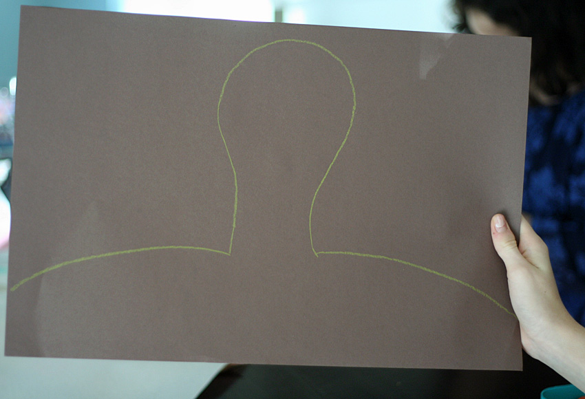 Chalk Pastel Stenciled Turkeys - Make and Takes