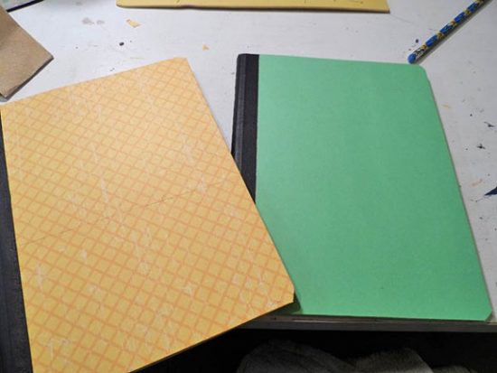 Decorated Composition Notebooks for Back to School - Make and Takes