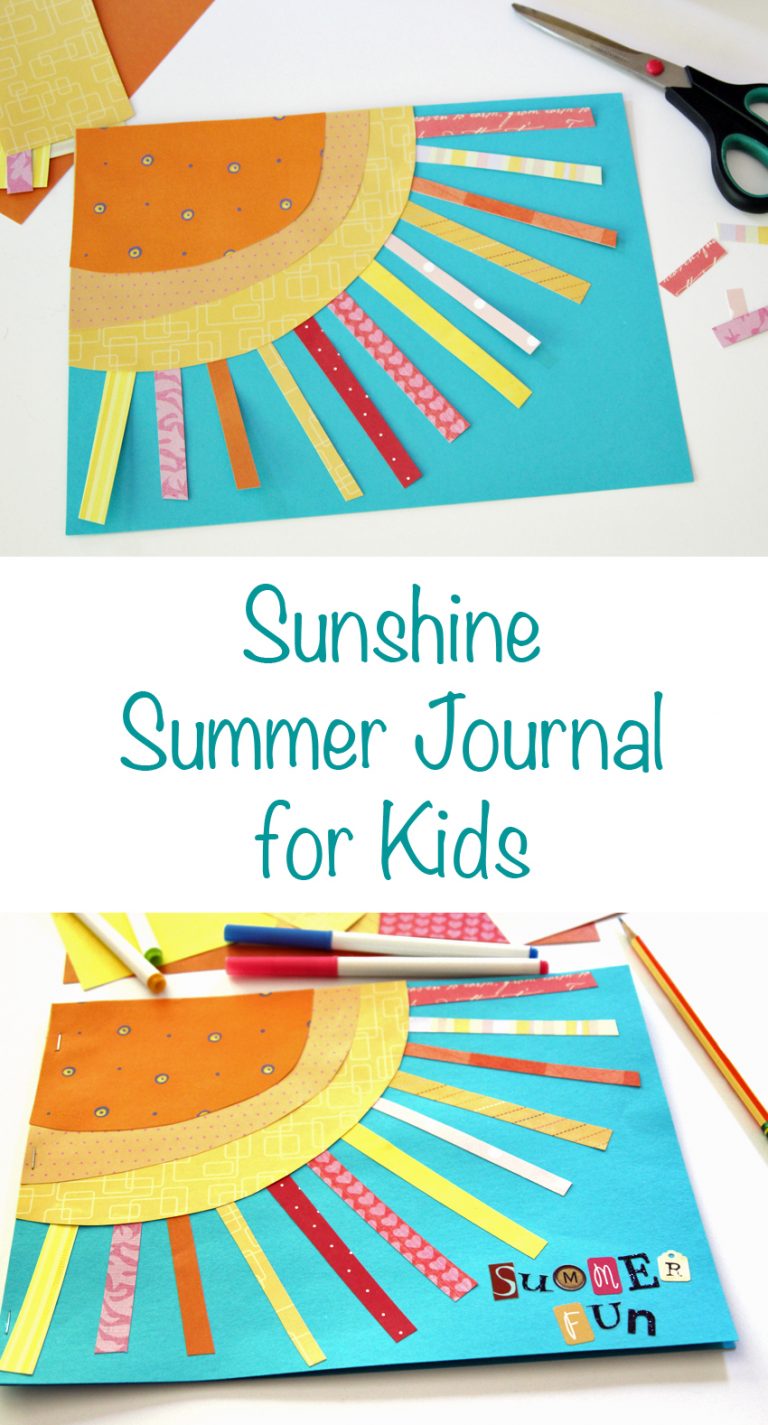 Craft a Sunshine Summer Journal - Make and Takes