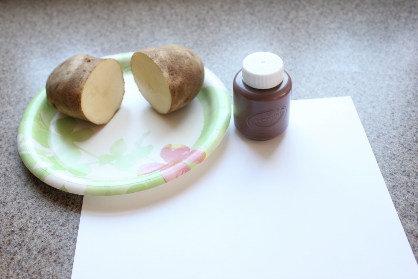 Potato Print Turkey Craft - Make and Takes