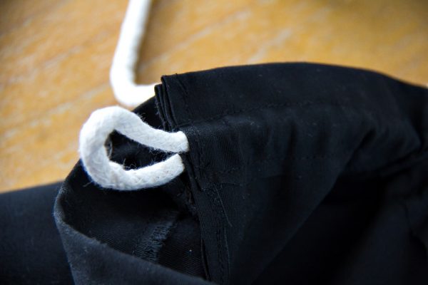 How To Sew a Drawstring Shoe Bag - Make and Takes