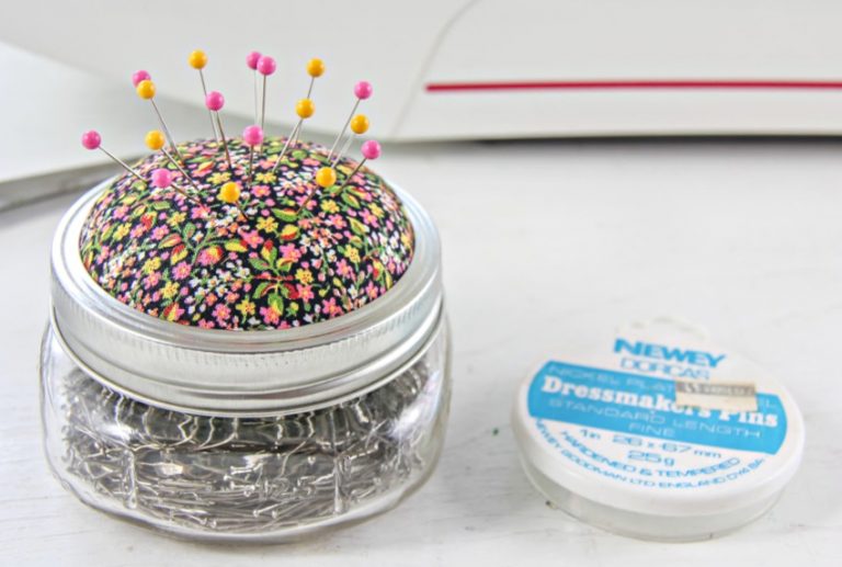 How To Make a Pin Cushion Jar - Make and Takes