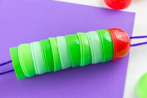 The Very Hungry Caterpillar Plastic Easter Egg Craft - Make and Takes
