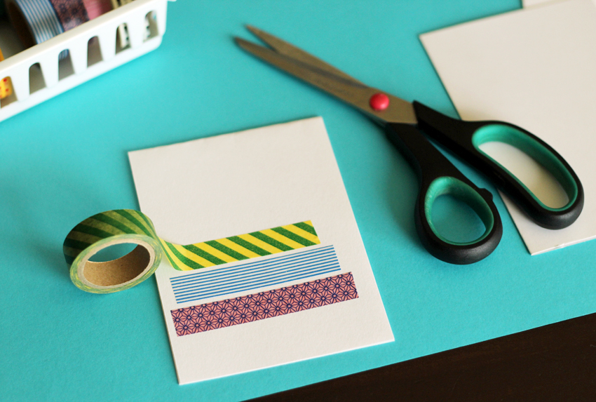 Birthday Cards with Washi Tape Cakes - Make and Takes