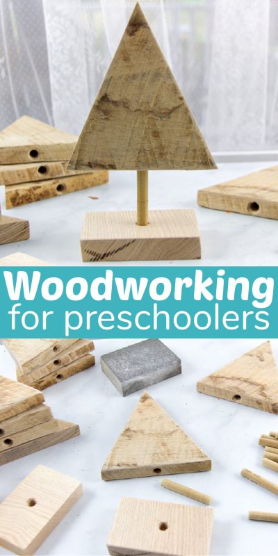 Simple Tree Woodworking Project for Kids - Make and Takes