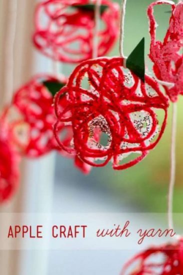 15 Happy Apple Crafts Kids Can Make - Make and Takes