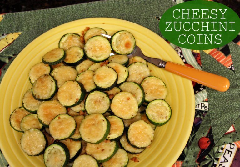 Kids in the Kitchen: Cheesy Zucchini Coins - Make and Takes